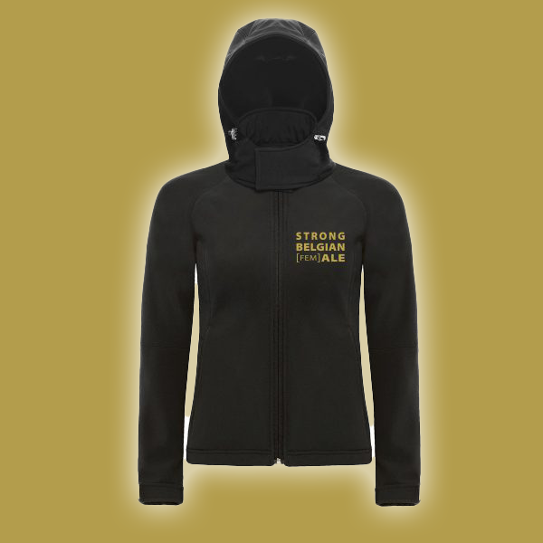 Softshell Jacket STRONG BELGIAN (FEM)ALE | Het Anker Webshop – Het ...